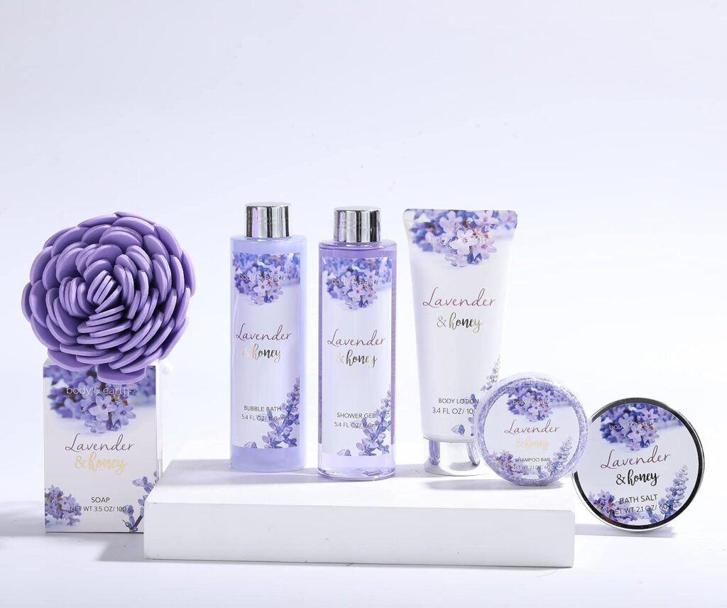 Body & Earth 8pc Lavender Honey Gift Set VAT $60.50 – Omorphia
